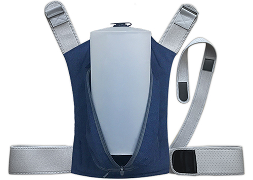 WoodyKnows 2021 Newly Upgraded Side-Sleeping Backpack with All Velcro ...